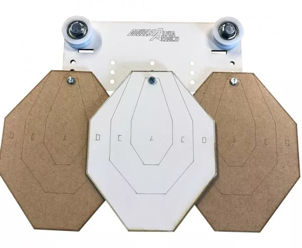 DAA Dry-Fire RUNNER/SLIDER Target Kit – Dry Fire Targets – IPSC and ...
