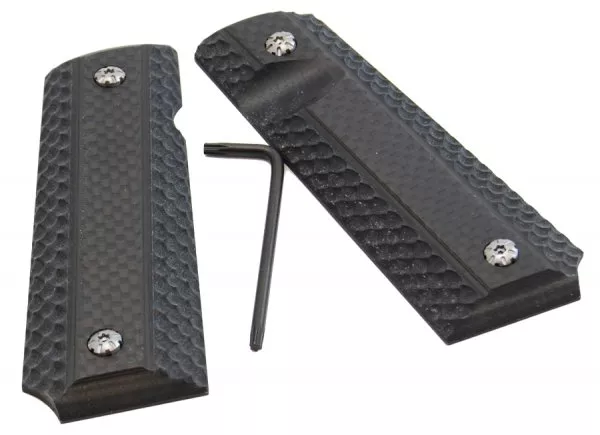 DAA 1911 Carbon Fiber Grips – Grips – IPSC and USPSA Competition Gear ...