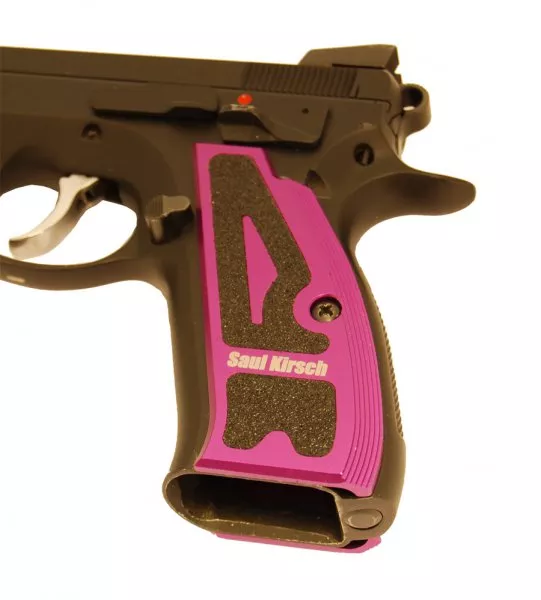 DAA CZ SP01 Aluminum Grip – Grips – IPSC and USPSA Competition Gear ...