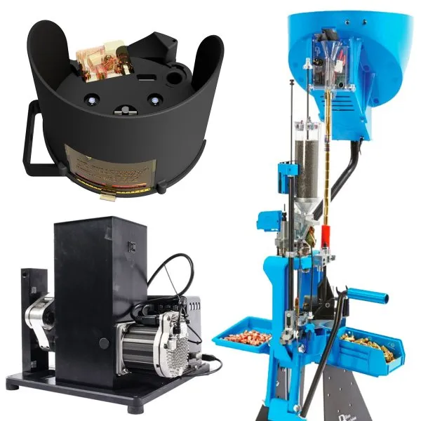 Combo: Dillon 750, Mark 7 650 / 750 Pro Autodrive y Mr.Bulletfeeder